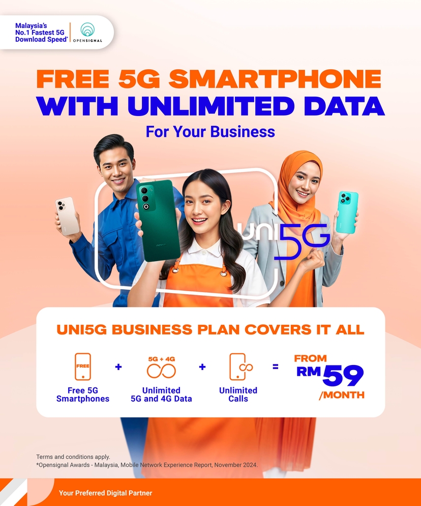 UNI5G Business | Mobile Prepaid Plans | Unifi Business
