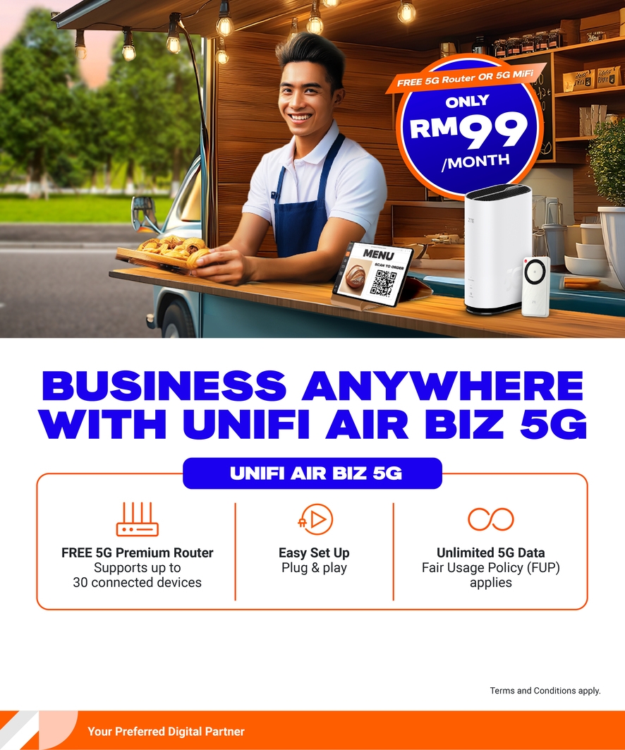 Unifi Air Biz | Unlimited 5G Data | Unifi Business
