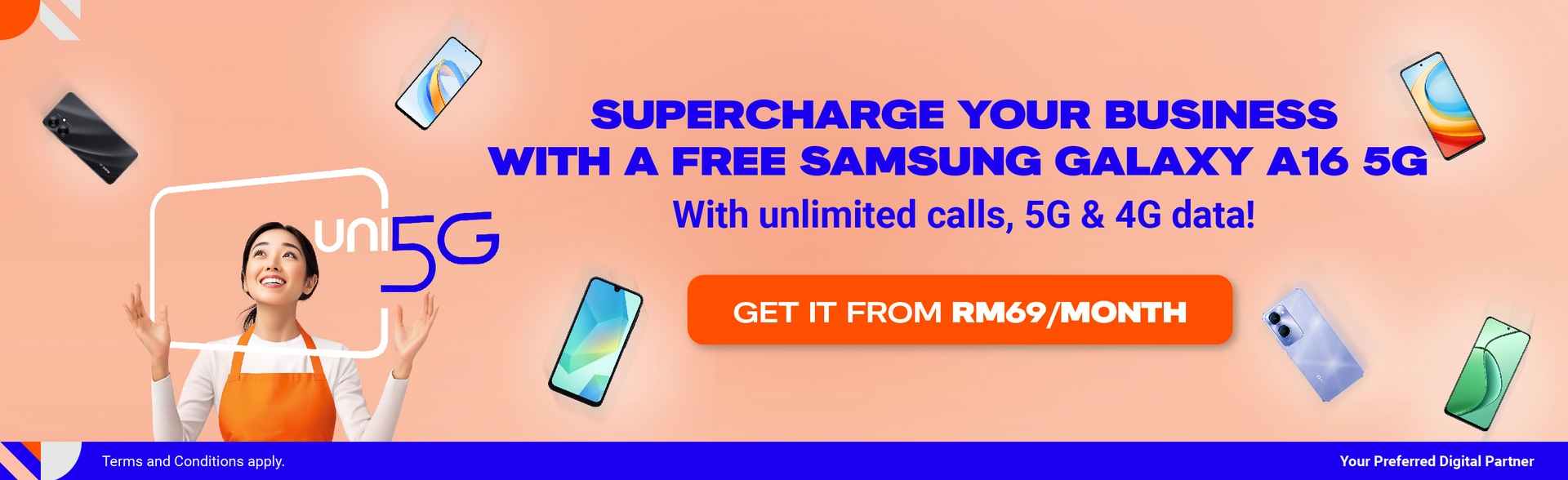 UNI5G Business | Mobile Prepaid Plans | Unifi Business