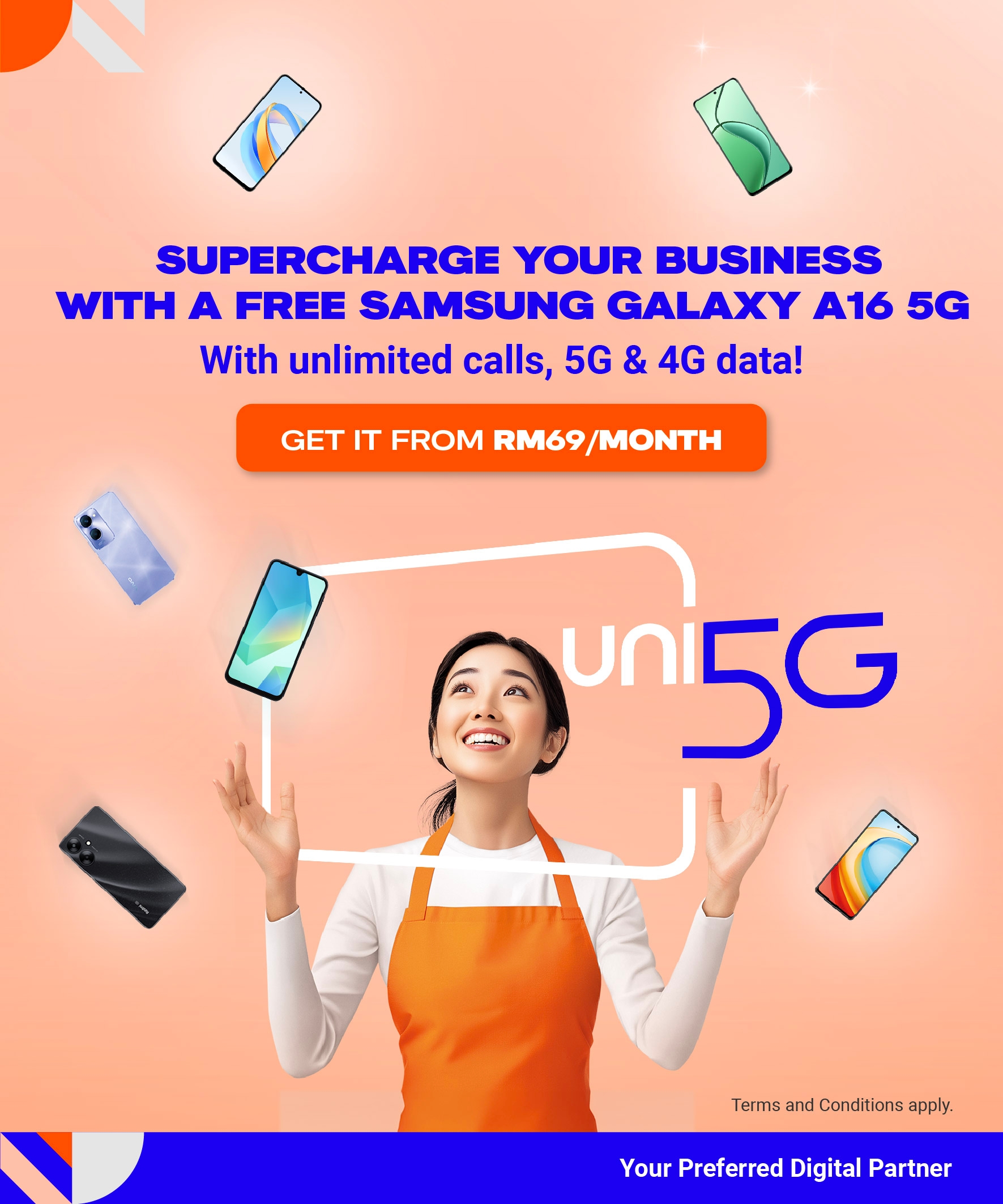 UNI5G Business | Mobile Prepaid Plans | Unifi Business