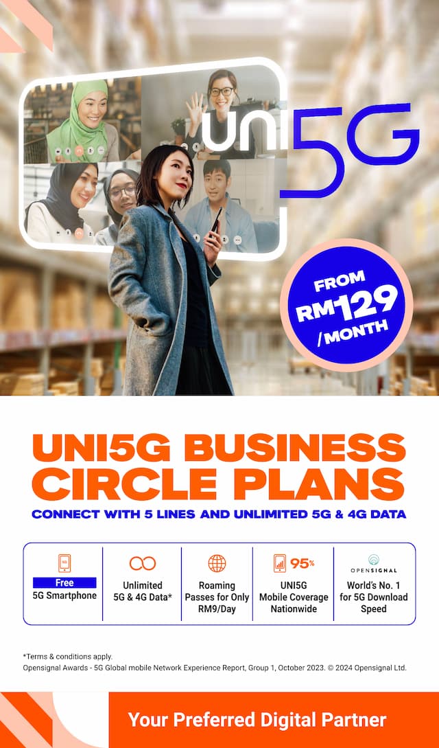 UNI5G Business Mobile | Unifi Business
